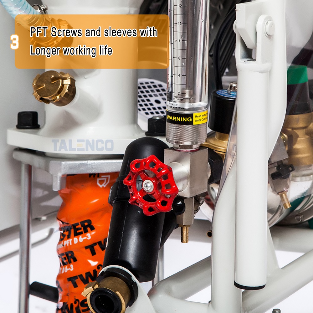 TL-M6 Automatic Gypsum Spray Machine - Talenco
